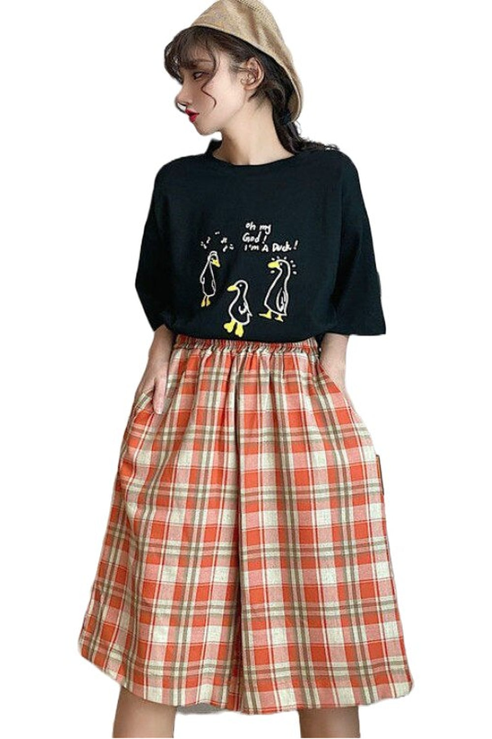 Buy Retrocore Plaid Shorts - Y2k Apparel