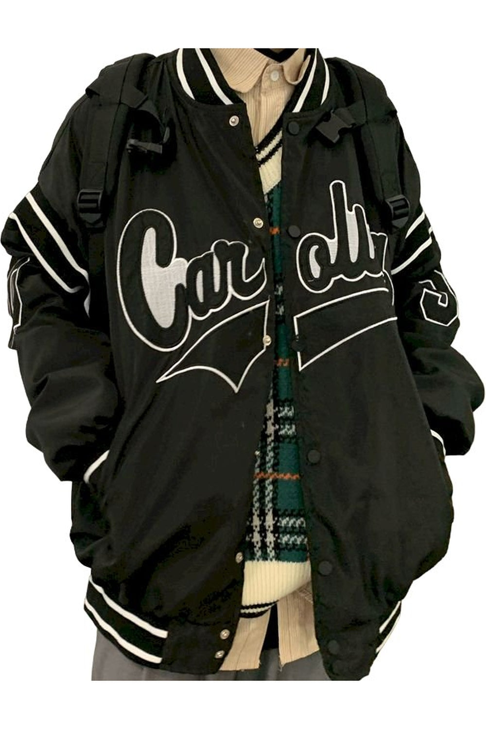 Buy Vintage College Style Jacket - Y2k Apparel